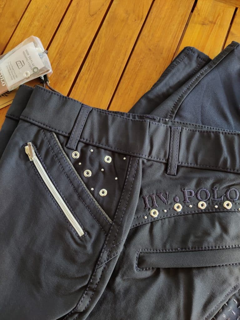 HV Polo Rijbroek Penelope FSS Navy - Paardenspul Judith Beukema