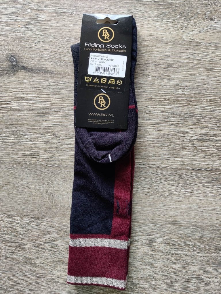 BR Sokken Alida Blueberry - Paardenspul Judith Beukema