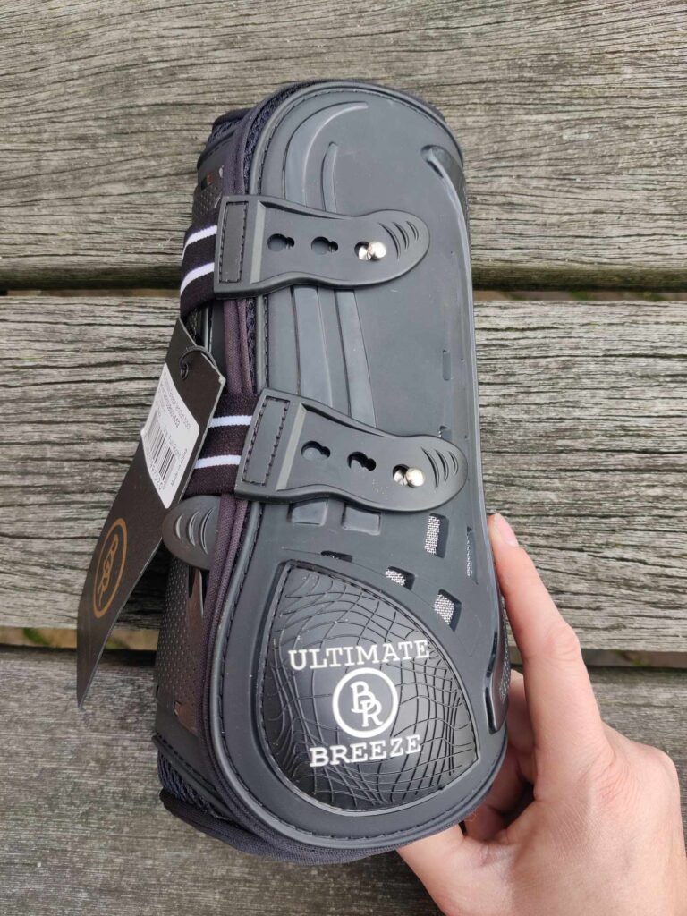 BR Peesbeschermers Ultimate Breeze Zwart - Paardenspul Judith Beukema